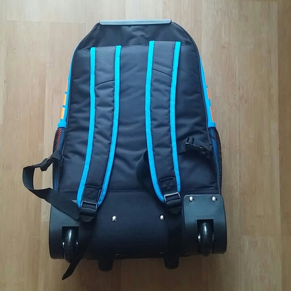 Nike | Bags | Nwt Nike Rolling Backpack Book Bag Laptop Carry On | Poshmark